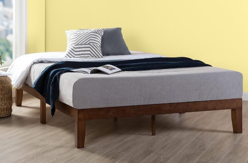 Wood Platform Bed – Shluf Mattress